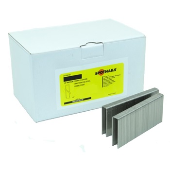 Spotnails 7614PS 1-3/4" Length X 1/2" Crown Width 16 GA Stainless Steel ...